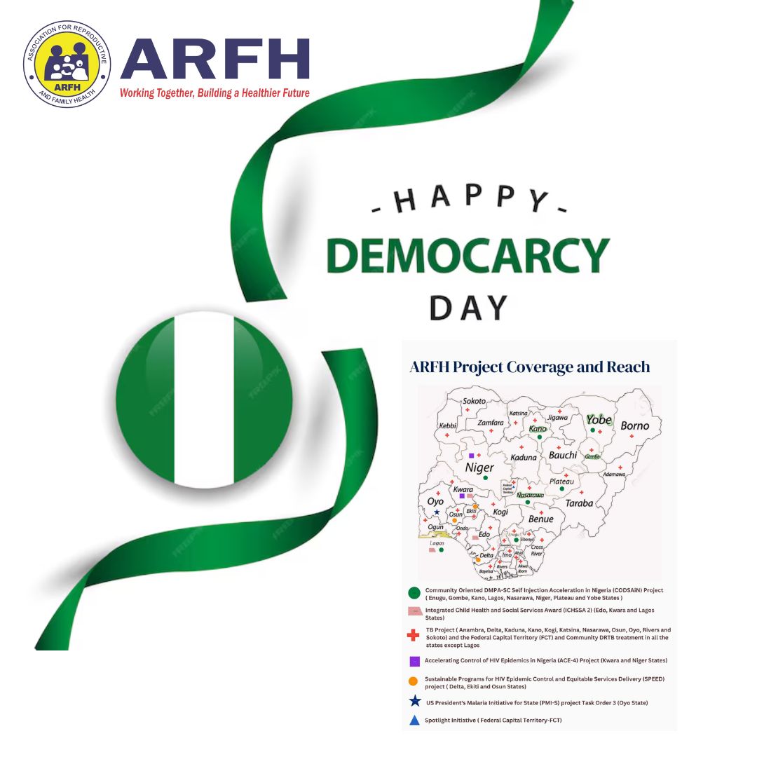 Celebrating Nigeria’s Democracy Day! – ARFH Nigeria