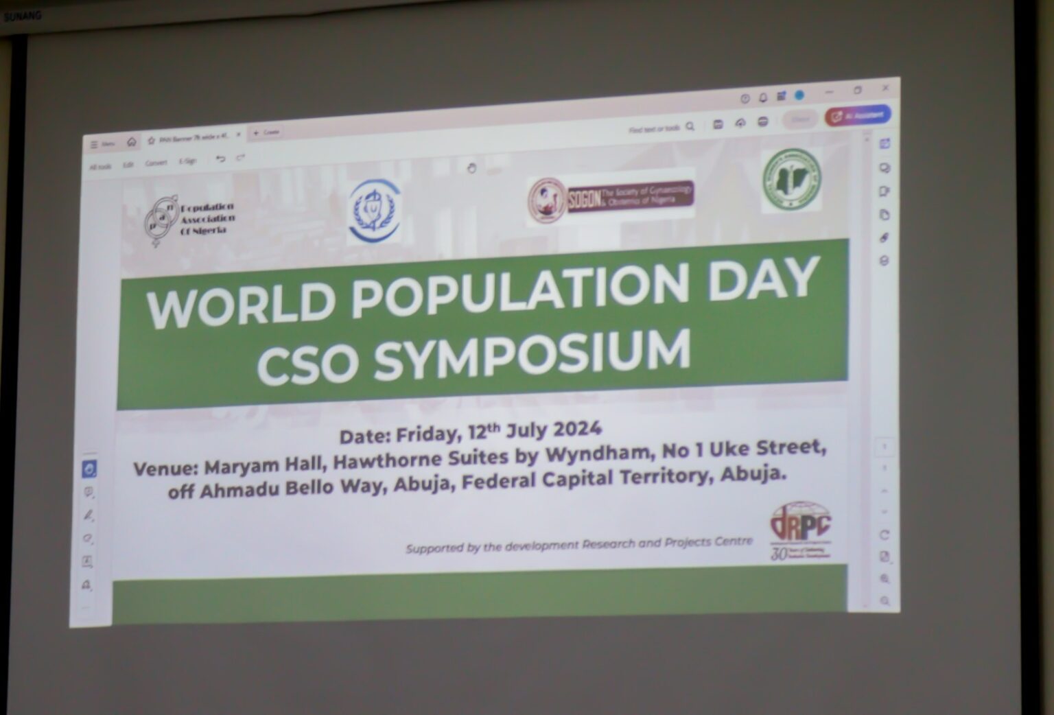World Population Day CSO Symposium: A Focus on Nigeria’s Future – ARFH ...